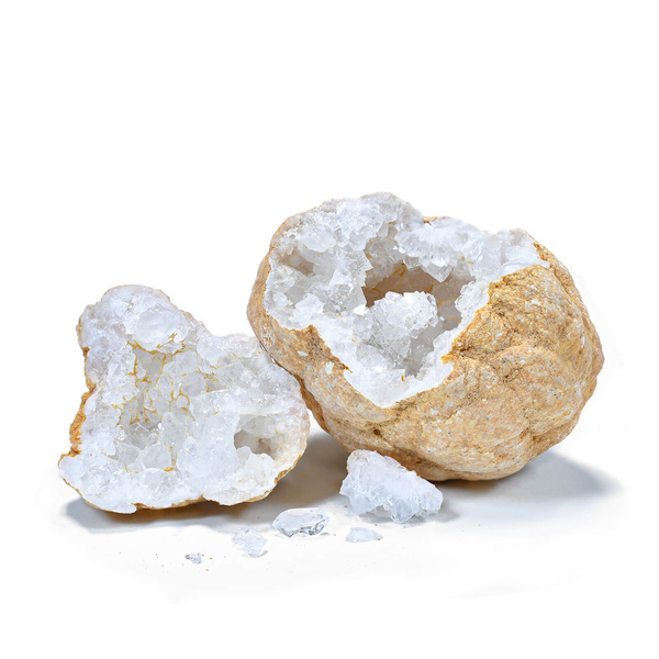 Large Rock Crystal – Quartz Geode 1 pc. | Aromantra.com